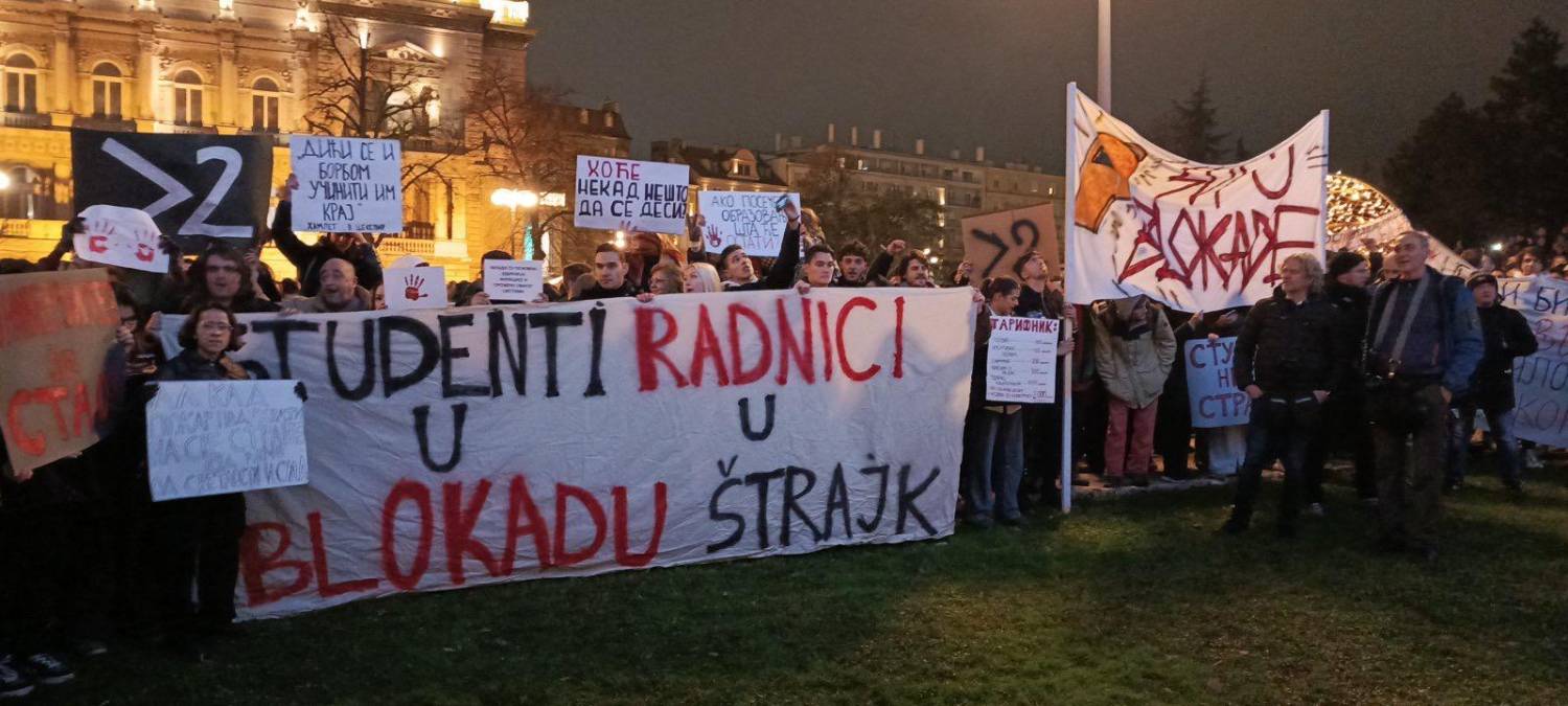 Sve više fakulteta u blokadi: Studenti zviždali dok se Vučić obraćao, najavili skup ispred RTS-a ...